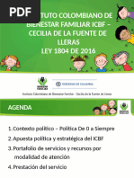 Misión y Visión del ICBF 2025 | PDF