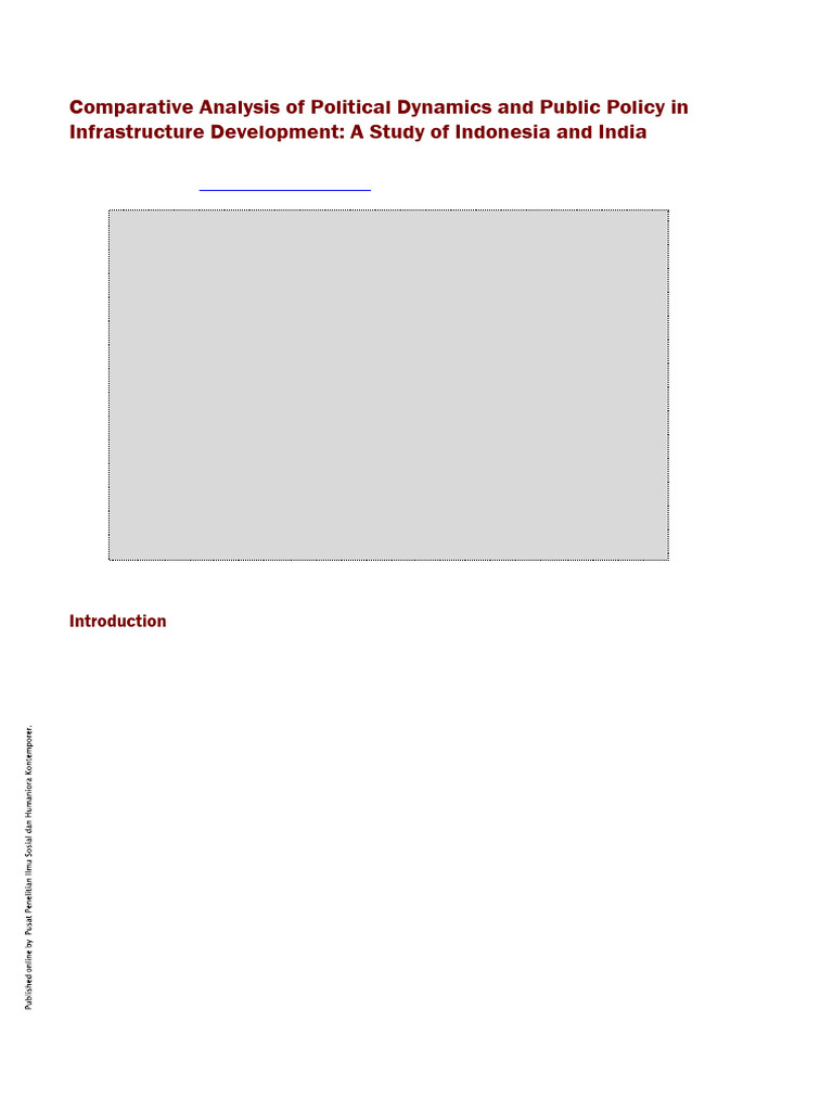 Comparative Analysis of Political Dynamics and Pub | PDF ...