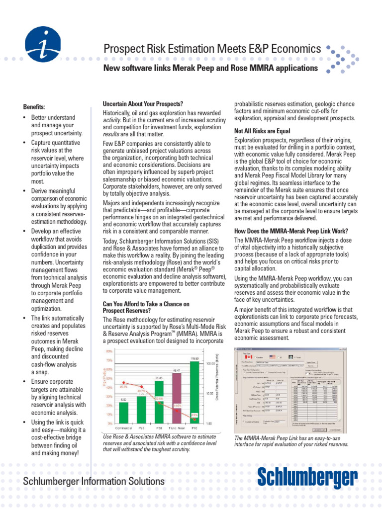 Mmra Peep Techsheet | PDF | Risk | Uncertainty