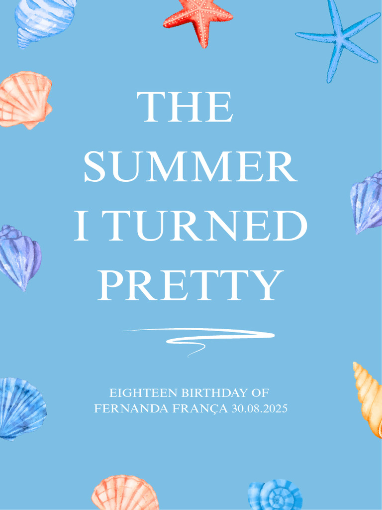The Summer I Turned Pretty PDF | PDF