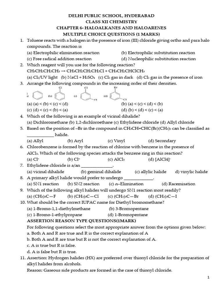 Ethylidene Chloride: A Vicinal Dihalide | PDF | Chloroform | Chemical ...