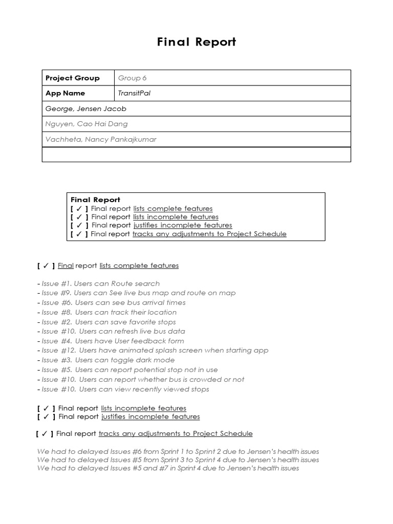 (INFO 6134) Final Report Group6 | PDF