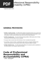 Code of Professional Responsibility and Accountability AM 22-09-01 SC | PDF