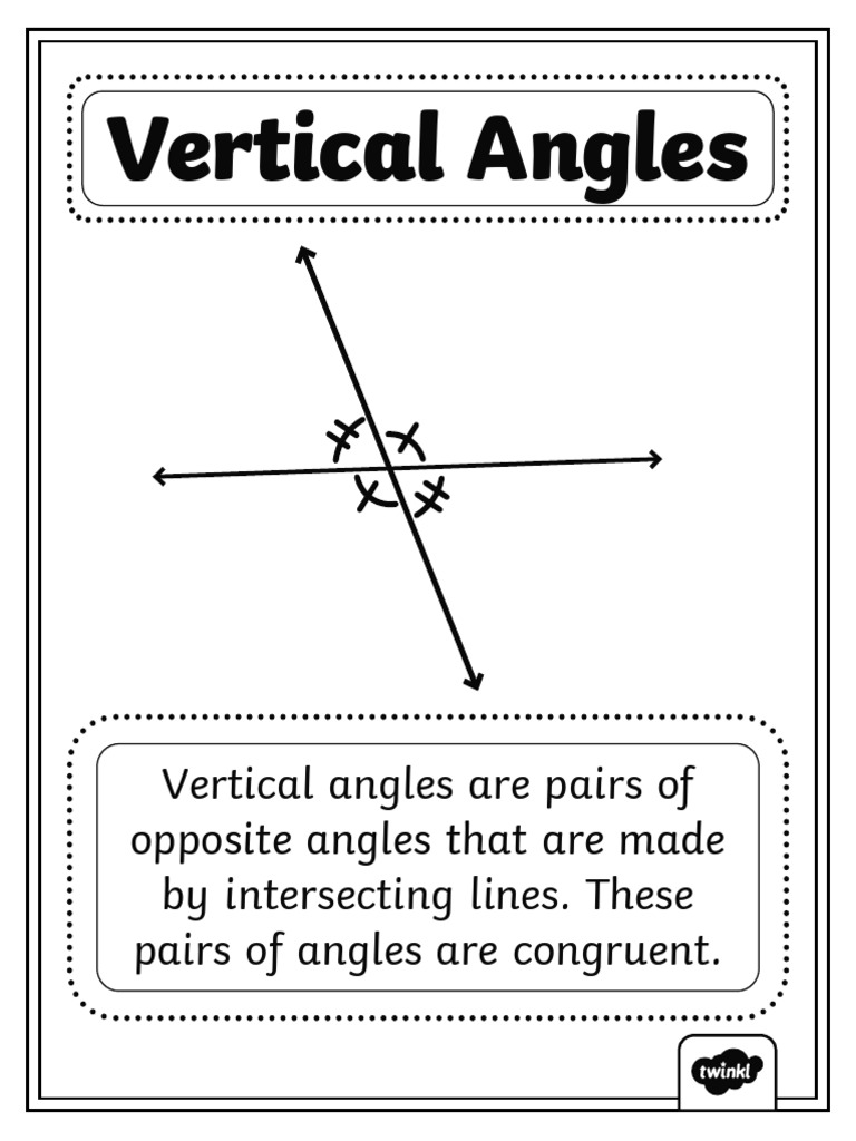 BW Special Angle Pairs Poster Pack | PDF