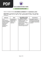 Ncoi Annotations Form For Teacher III Applicant | PDF | Learning ...