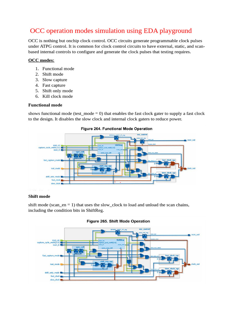 OCC Operation Modes Simulation Using EDA Playground | PDF | Simulation | Computing
