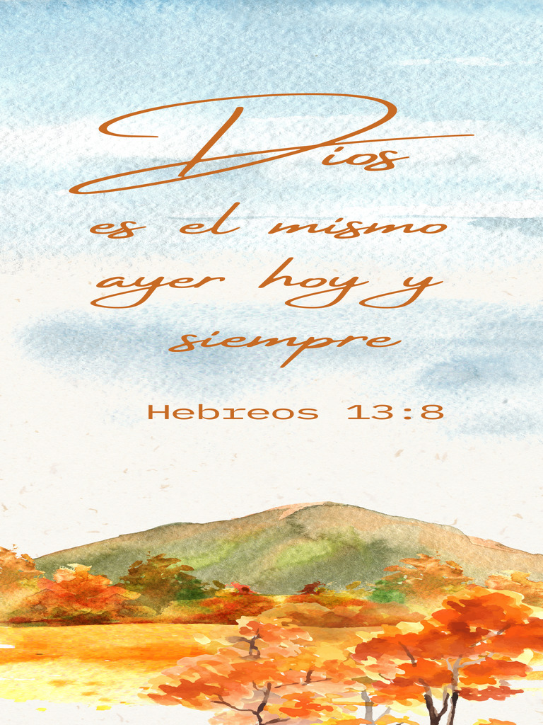 Blue and Orange Watercolor Bible Verse Autumn Bookmark | PDF