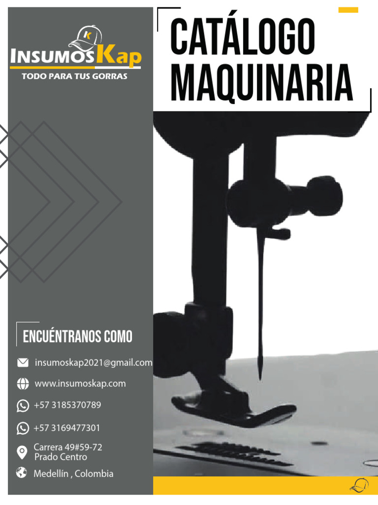 Catalogo Maquinaria | PDF