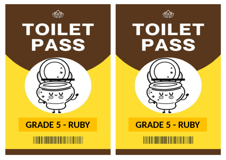 Toilet Pass | PDF