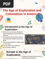 The Age of Exploration | PDF | Christopher Columbus | Voyages Of Christopher Columbus