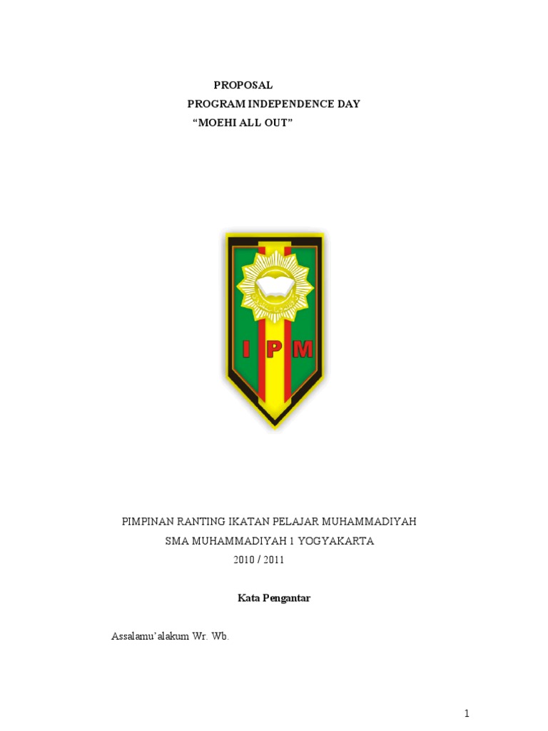 Proposal Pensi 2011 New | PDF | Perjalanan
