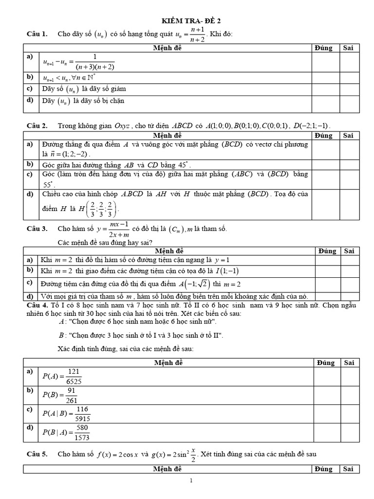 Vsat-Đề 1 | PDF