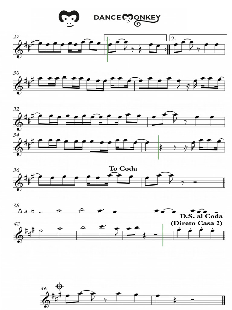 Dance Monkey | PDF