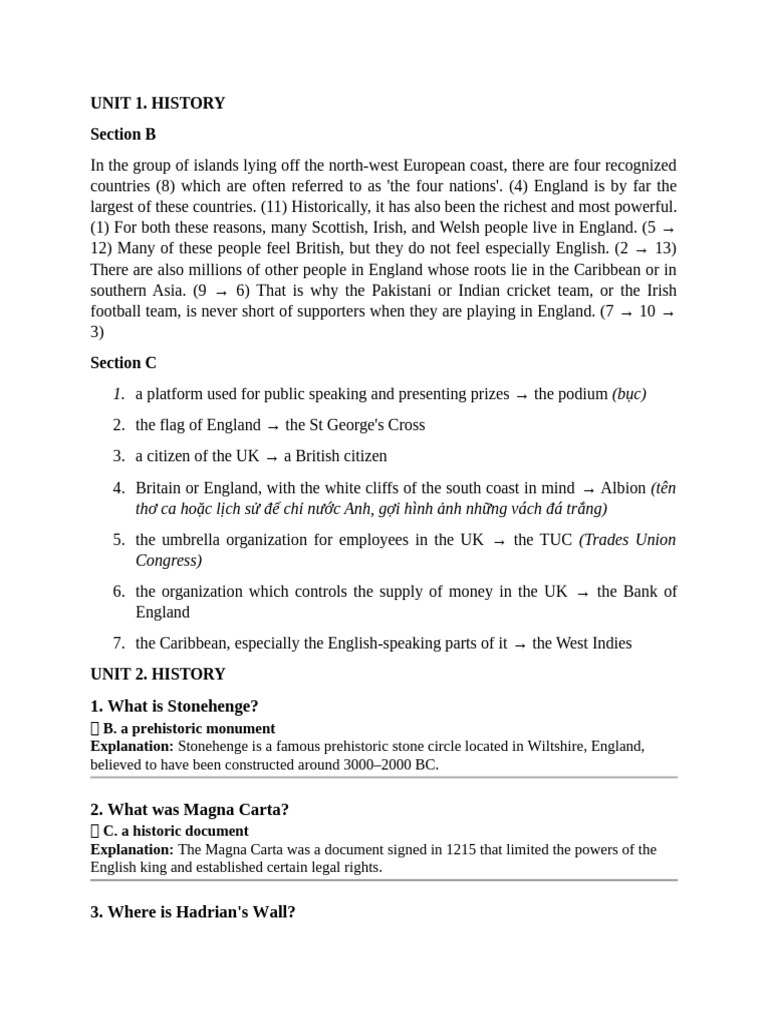 Overview of British History and Culture | PDF | England | English Civil War