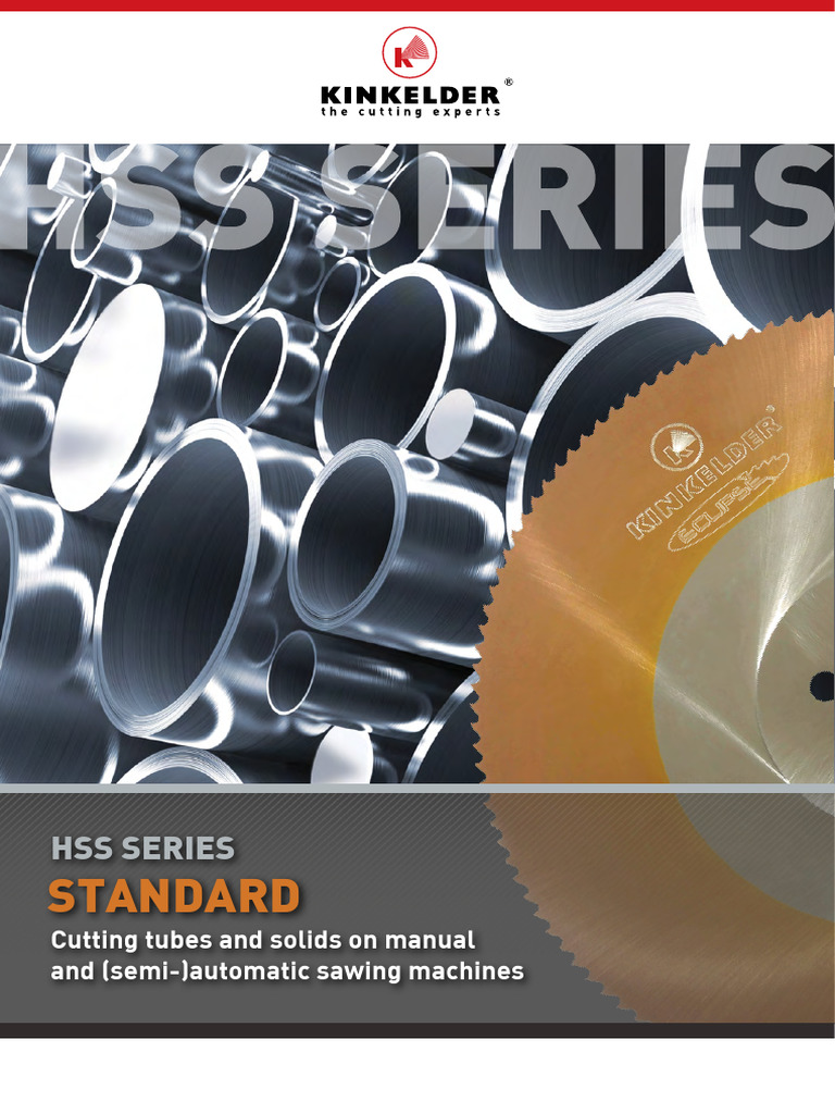 HSS Saw Blades for Tube Cutting | PDF | Materials | Metals