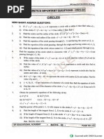 MATHS - IIB QUESTION BANK - Chapter Wise Important Questions For IPE ...