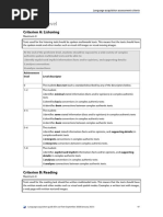 MYP Language Acquisition Assessment Guide | PDF | Educational ...