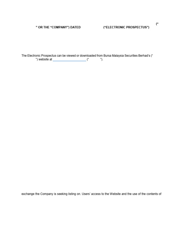 HI Mobility Berhad IPO Prospectus 2025 | PDF | Initial Public Offering ...