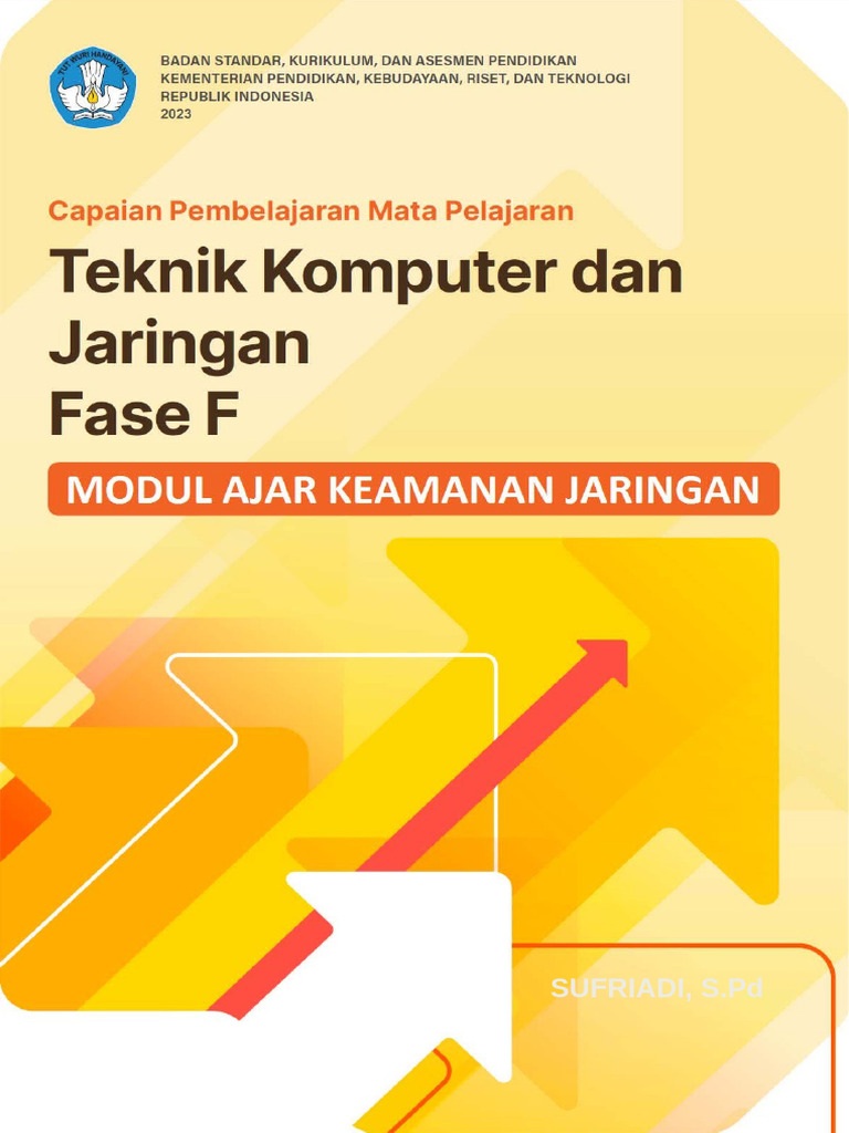 Modul Ajar Keamanan Jaringan XI TKJ | PDF