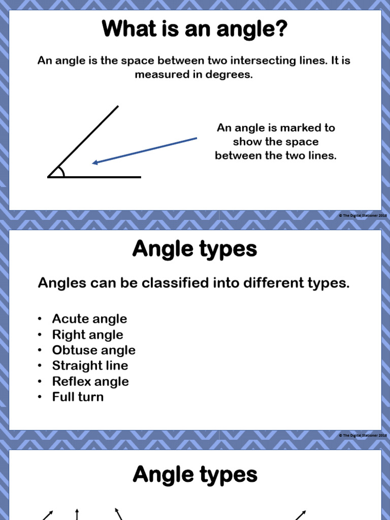 Understanding Angle Types and Measurements | PDF | Angle | Euclidean ...