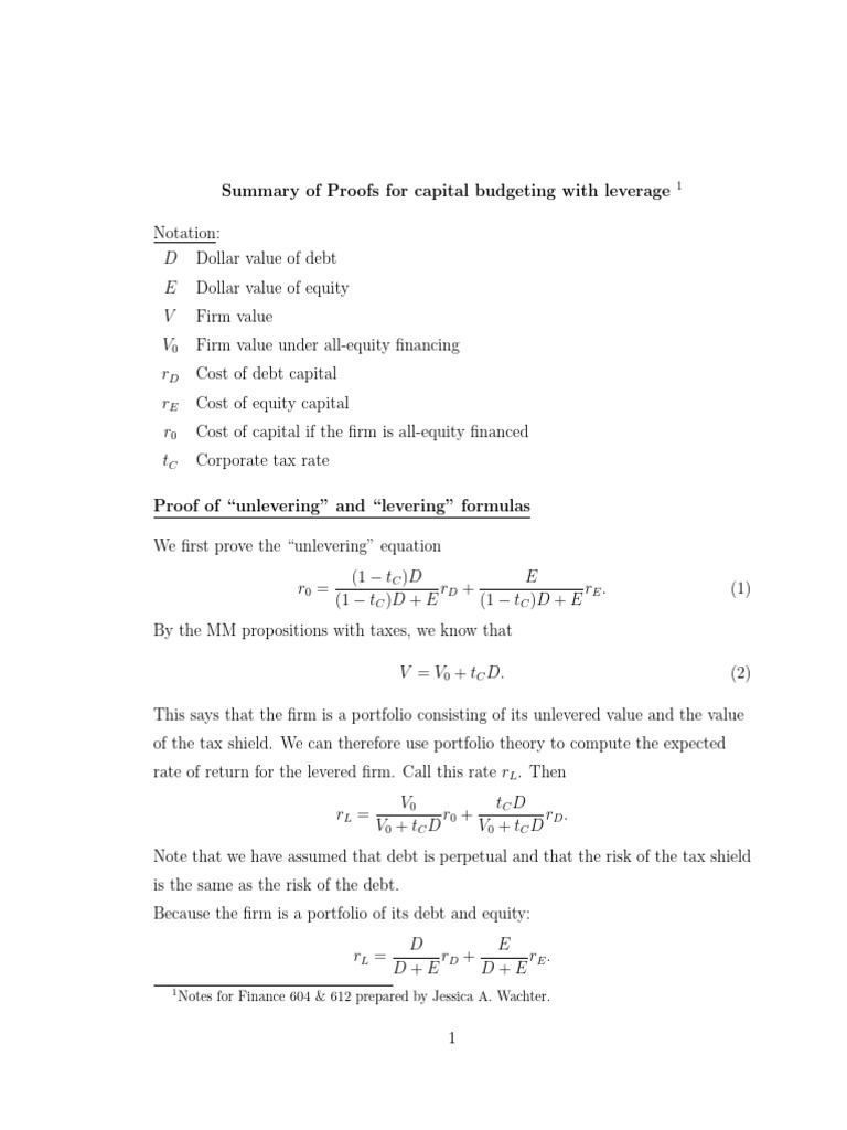 Introduction To F&a 34 | PDF | Cost Of Capital | Financial Economics