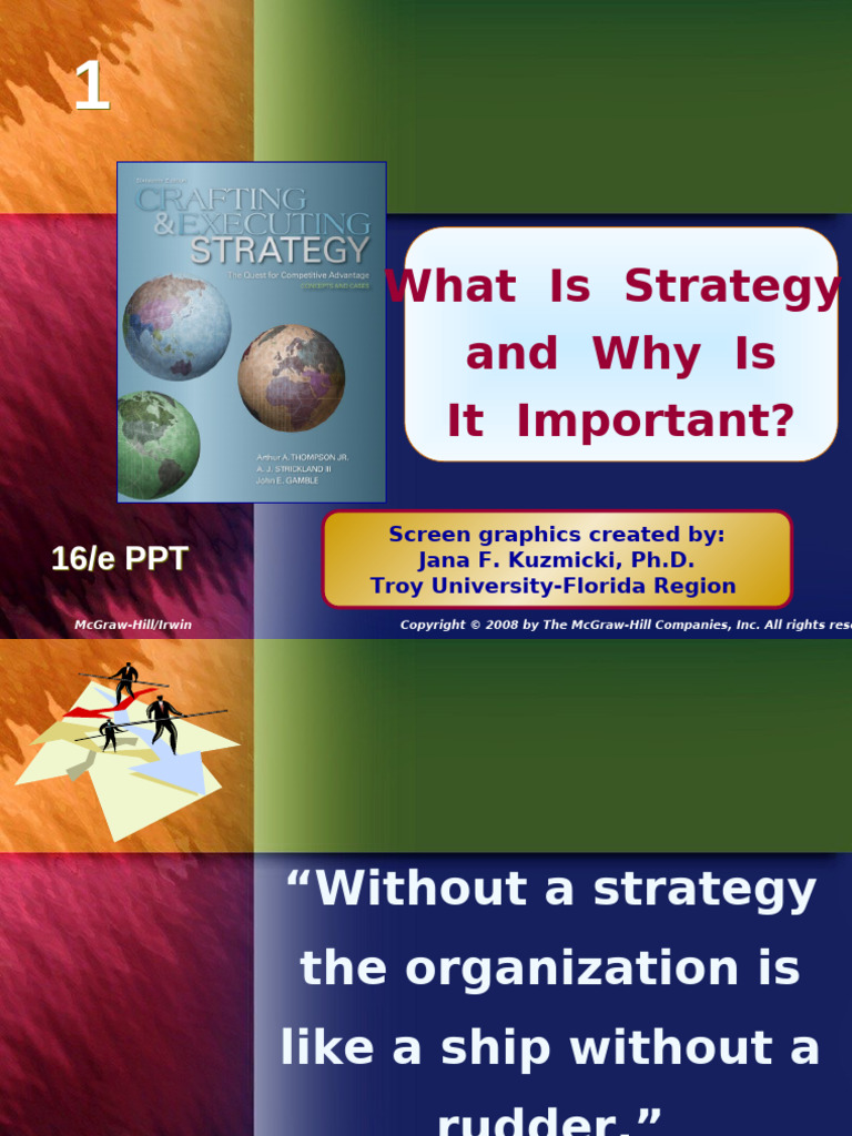 Understanding Business Strategy Essentials | PDF | Competitive ...
