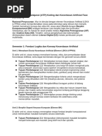 CP Koding Dan Kecerdasan Artifisial (Fase E Dan F) | PDF