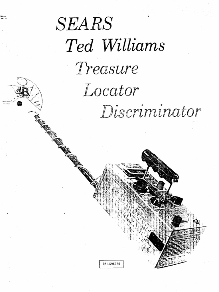 sears metal detector | PDF