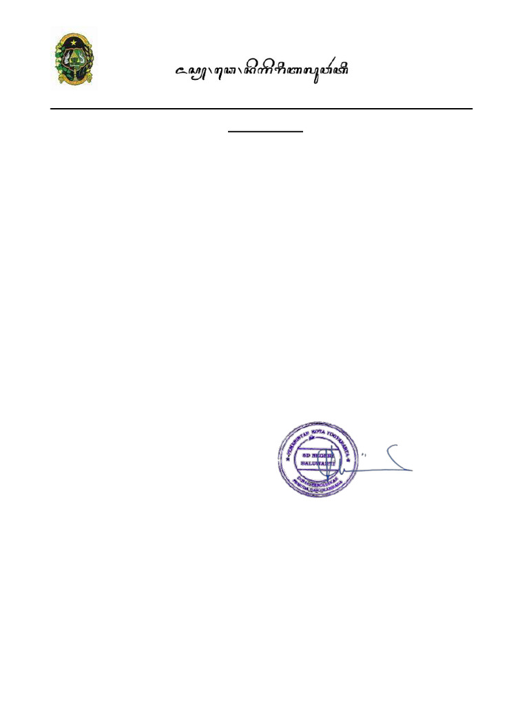 Surat Tugas Pelaksana Harian Kepala Sekolah | PDF