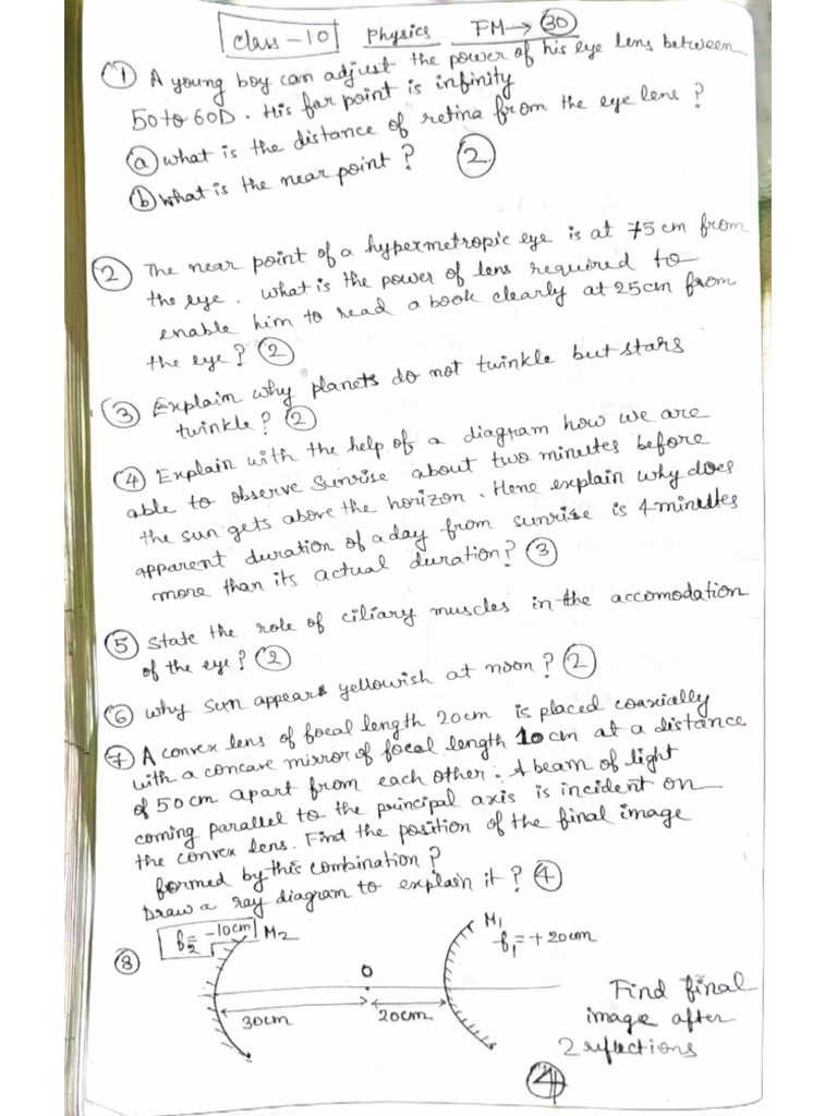 Physics Class 10 | PDF