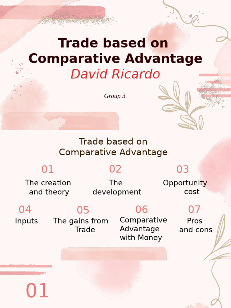 Understanding Comparative Advantage Theory | PDF | Comparative ...
