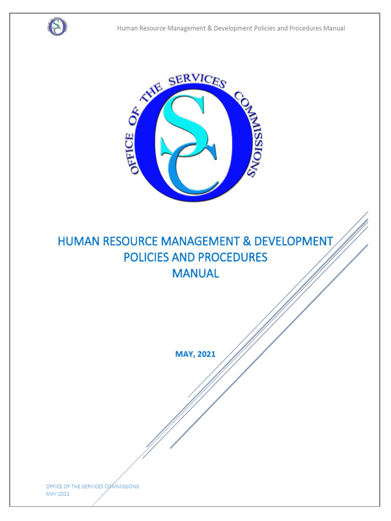HR Management Policies Manual 2021 | PDF | Recruitment | Human Resource ...