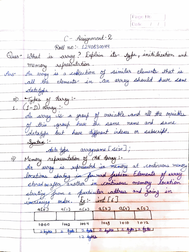C Assignment 2 | PDF