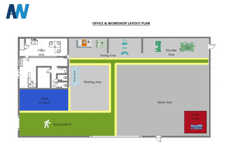 Averise Win Workshop Layout Plan | PDF