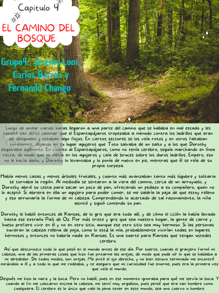 El Camino del Bosque en Oz | PDF