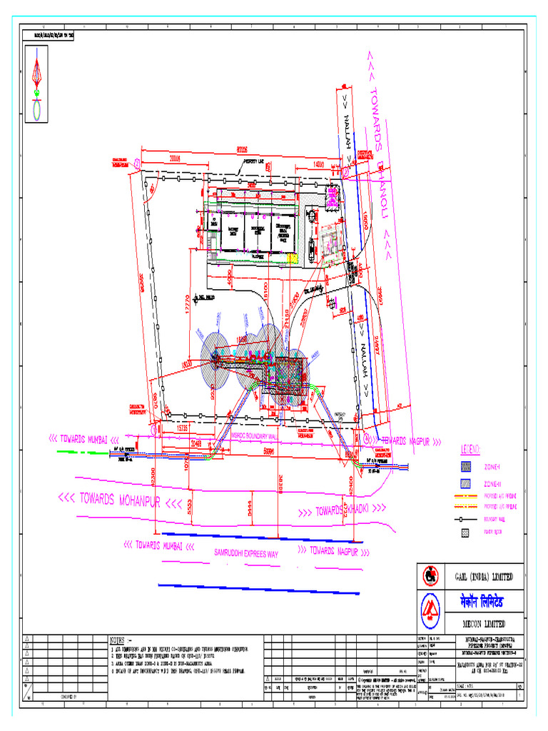 Plot Plan For SV Station - 22-Model | PDF