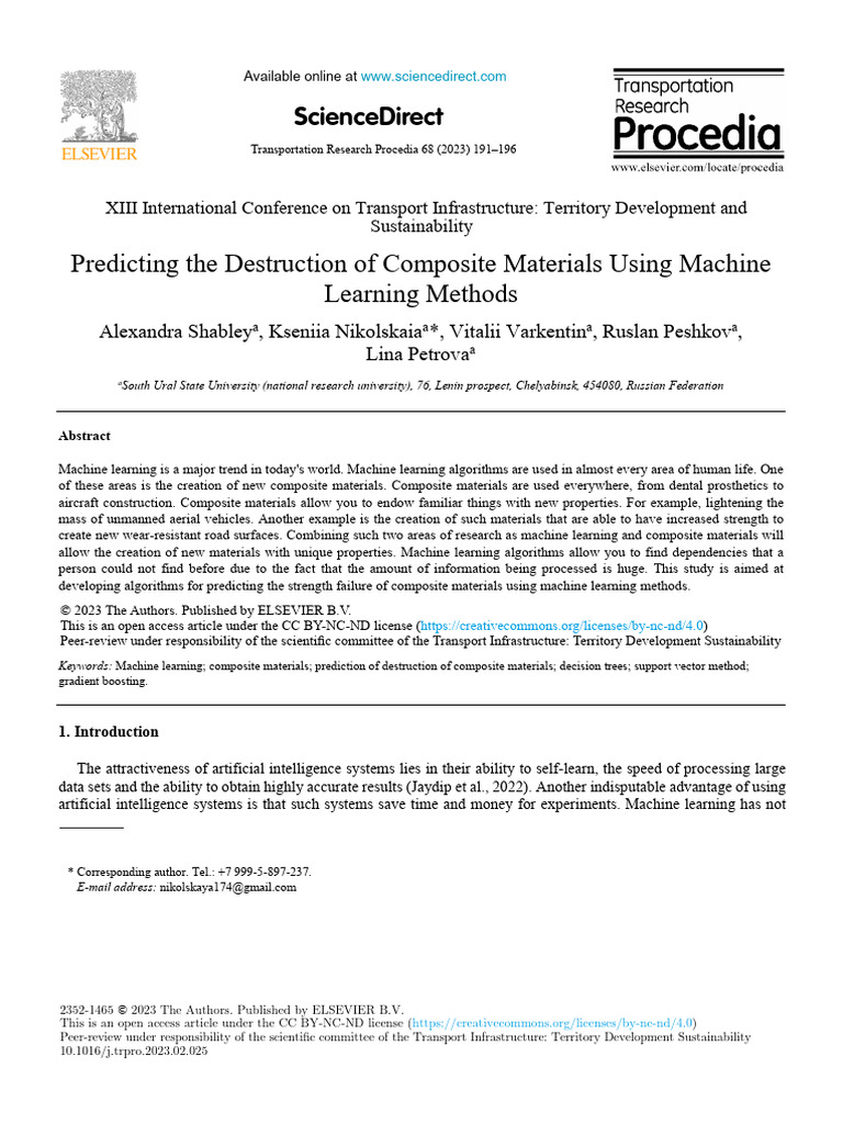 Shabley, 2023 AI AND ML IN COMPOSITE | PDF | Receiver Operating ...