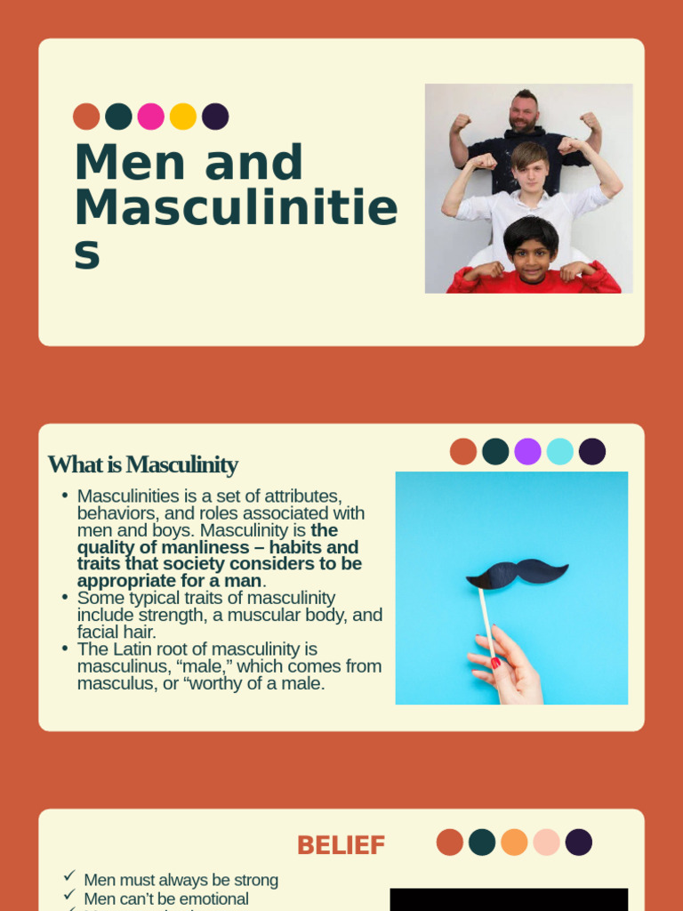 Men And Masculinities Pdf Masculinity Gender