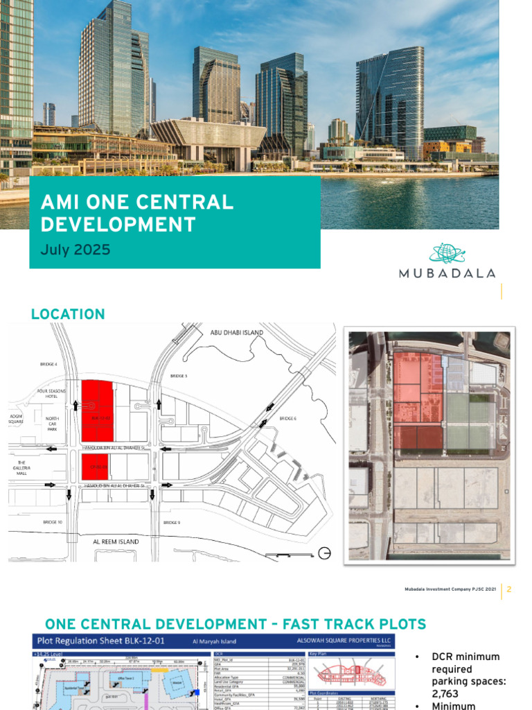 AMI One Central Development-Project Brief | PDF