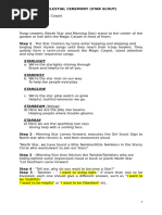 Star Scout Investiture Ceremony Script | PDF