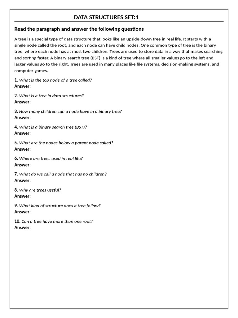 Understanding Data Structures Basics | PDF | Data Structure ...