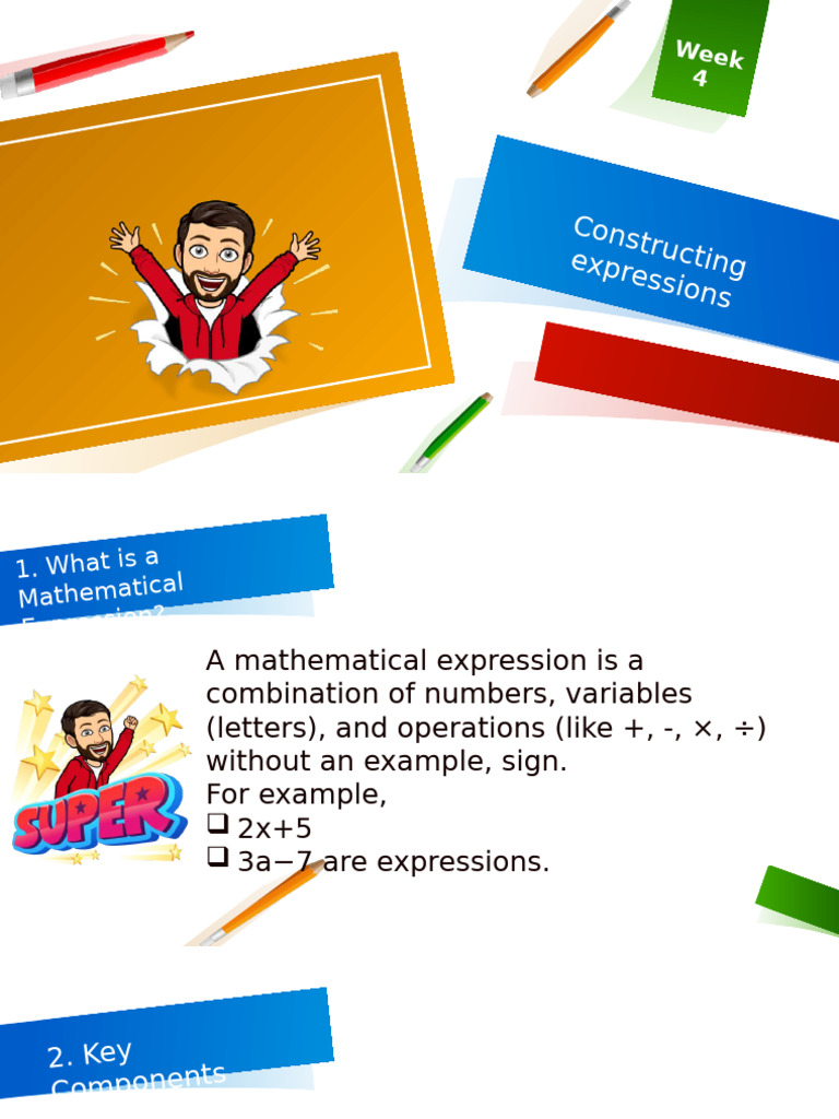 Constructing Mathematical Expressions | PDF
