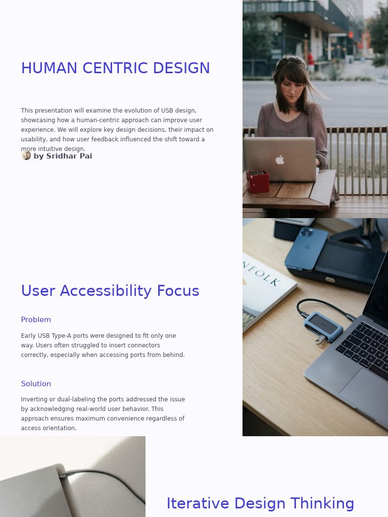 Human-Centric USB Design Evolution | PDF | Usb | Usability