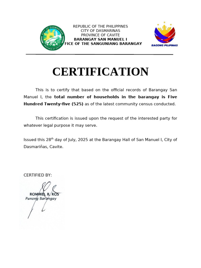 Format Cert | PDF