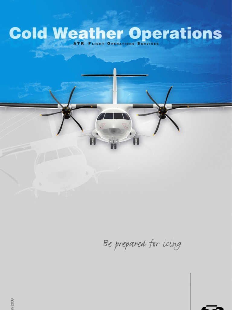 ATR's Flight Cold Weather Operations | PDF | Technology & Engineering