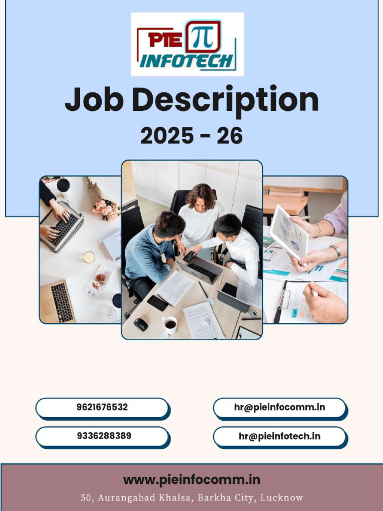 Pie Infotech JD 2025-26-5 | PDF