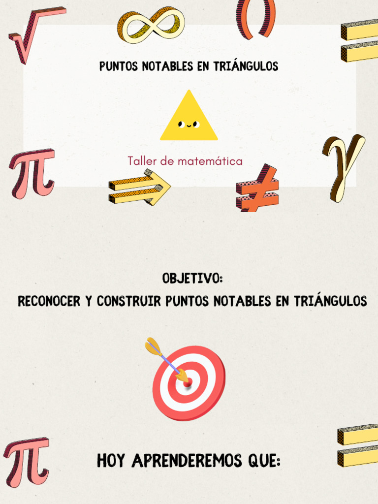 Puntos Notables en Triángulos | PDF