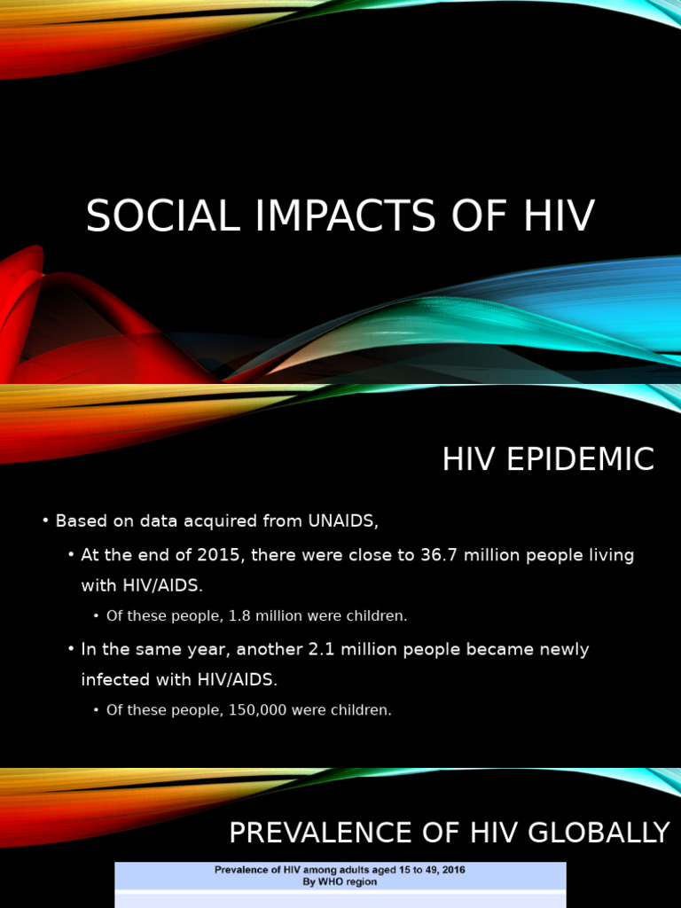Social Impacts of HIV/AIDS Overview | PDF | Hiv | Hiv/Aids