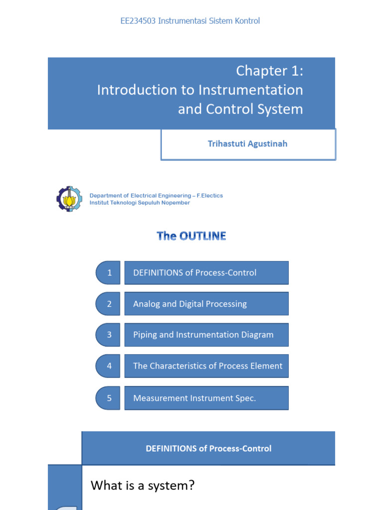 1 Introduction To Instrumentation and Control | PDF | Instrumentation ...
