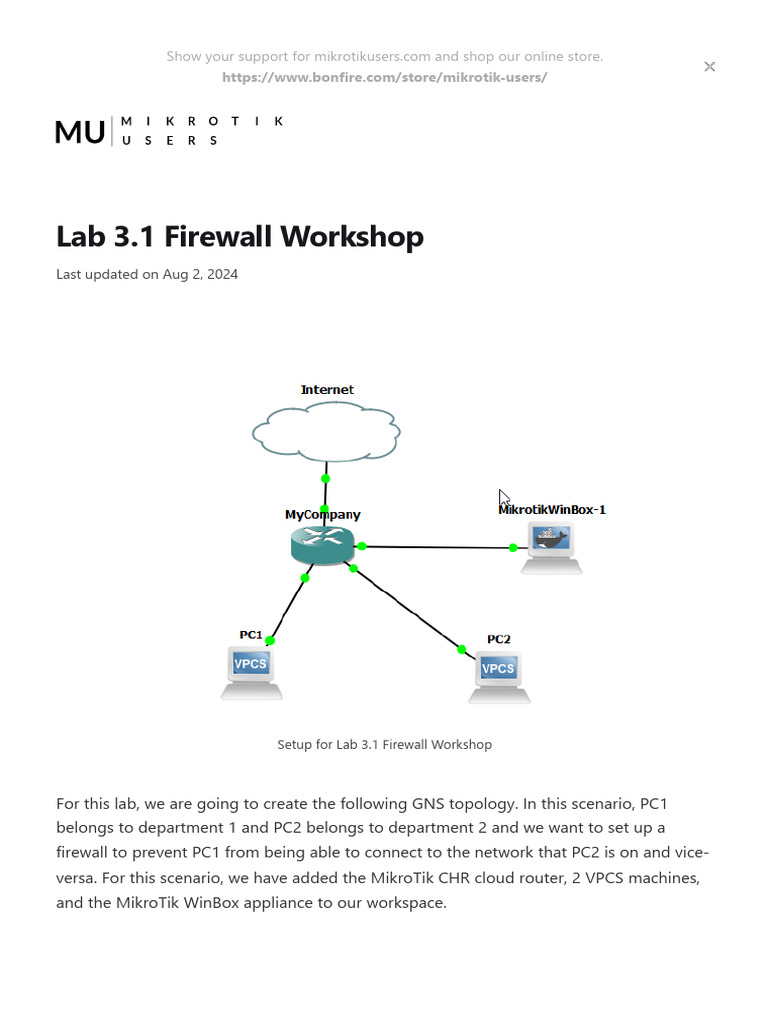 PC1 vs PC2 Firewall Lab Setup | PDF | Firewall (Computing) | Computer ...
